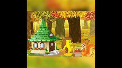 Казка Як білочка до зими готувалась Казка перед сном Youtube