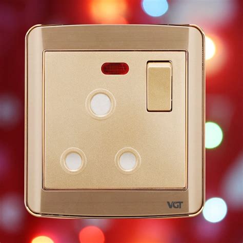 3 Pin Round Socket 15a With Switch Sparks