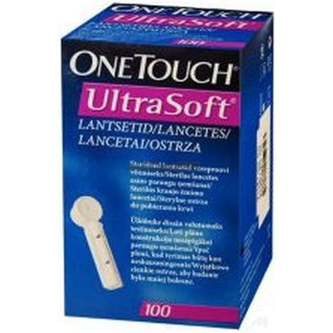 Lancety OneTouch UltraSoft 100 szt. - MEDMESS