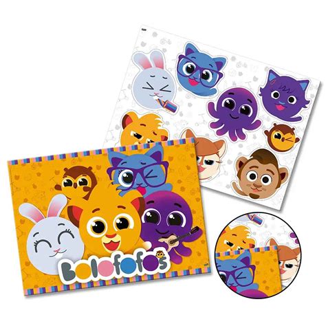 Kit Decorativo Festcolor Tema Bolofofos Embaleme