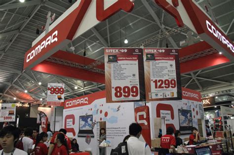 Compaq And D Link Booths Sitex Show Floor Coverage Now With Video Hardwarezone Com Sg
