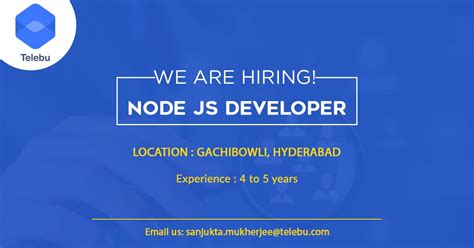 Smscountry On Linkedin Wearehiring Nodejs