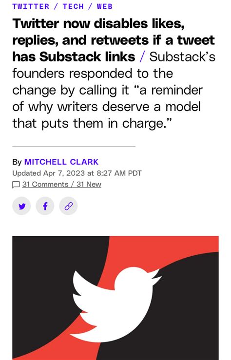 Substack And Twitter Rivalry Renovations Results And Remedies