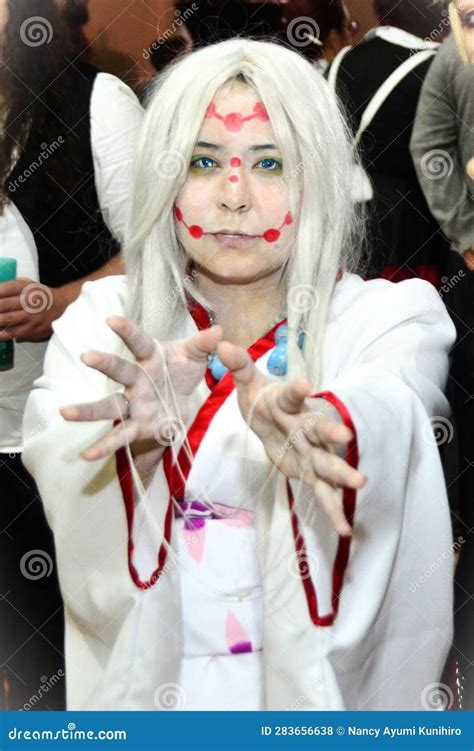Spider Demon Cosplay Mother From Kimetsu No Yaiba At Expocomics