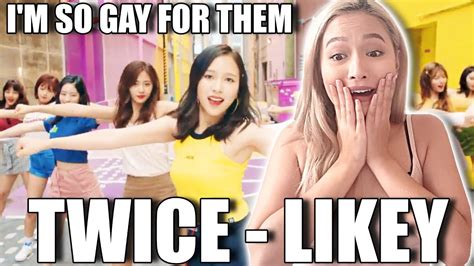 Twice Likey Mv Reaction Video Youtube