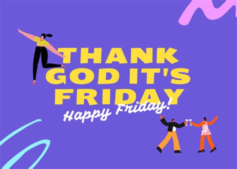 Happy Friday Wishes Online Postcard Template Vistacreate