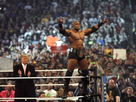 Gallery Bobby Lashley At Wrestlemania W Donald Trump
