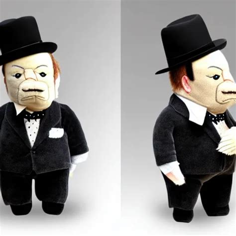 Plush Winston Churchill Detailed Custom Stable Diffusion OpenArt