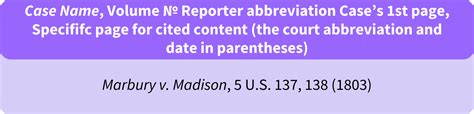 How To Cite A Supreme Court Case Apa And Bluebook