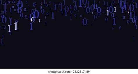 Binary Numbers On White Background Stock Vector Royalty Free 2532317489 Shutterstock