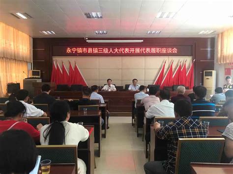 永宁镇：召开市县镇三级人大代表履职座谈会 阳春市人民政府门户网站