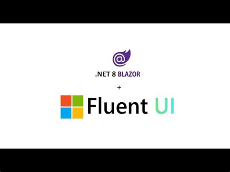 Microsoft Fluent UI With Blazor Net 8 YouTube