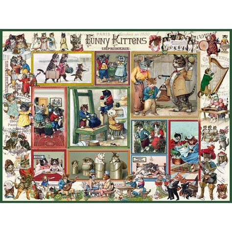 Funny Kittens 300 Large Piece Jigsaw Puzzle Bits And Pieces