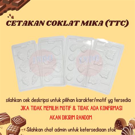 Jual Macam Macam Cetakan Coklat Mika Ttc Shopee Indonesia