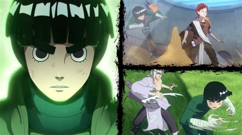 Rock Lee The 8 Inner Gates Mode Opening Naruto Mobile Youtube