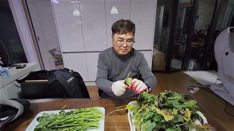 김장준비무우쪽파갓 손질 및 생강 다지기~ 전원생활 전원주택 김장 김장준비 김치 배추 무우 갓 생강 파 Youtube