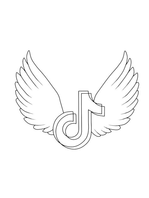 Tik Tok Coloring Pages