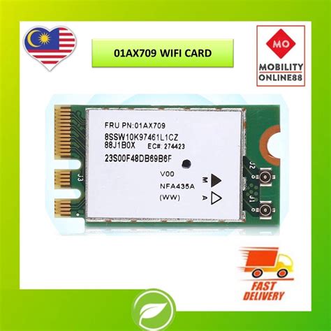 Dual Band 01AX709 Wireless Wifi Card QCNFA435 For Lenovo Laptop