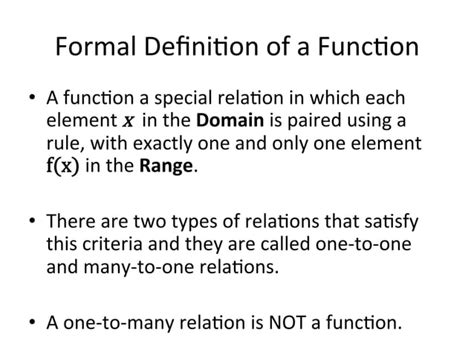 Csec Mathematics Review Introduction To Functions And Relations Pdf