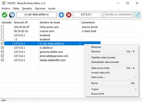bluelife hosts editor v1 4 editar archivo hosts windows