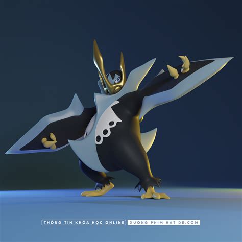 Empoleon The Emperor Pokémon Finished Projects Blender Artists