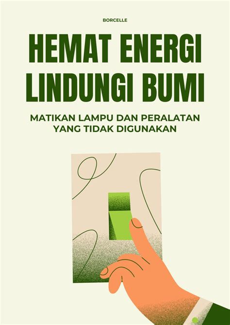 Gratis Desain Contoh Contoh Hemat Energi Canva