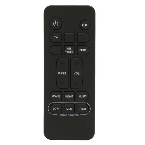 Soundbar Remote Universal Soft Buttons ABS Sound Remote Control For Soundbar Walmart