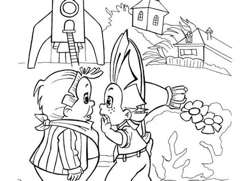 Незнайка Разукрашки 68 фото