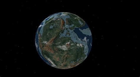 El Mapa Para Ver Cómo Era La Tierra Hace Millones De Años
