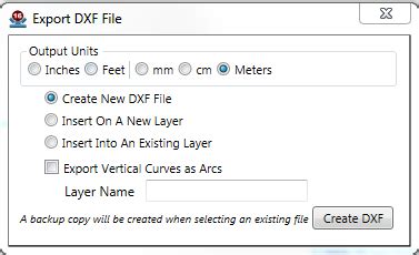 Explore Program Belt Analyst Profile Importing Profile Input Export To DXF