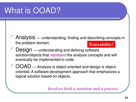 Ppt Object Oriented Analysis And Design Genesis And Concepts