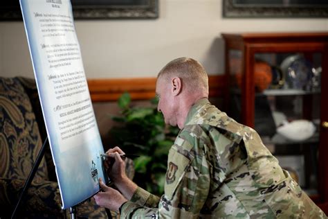 Sexual Assault Awareness Month Commences At Hill Afb With Proclamation