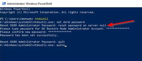 Laps In Windows How To Reset Directory Services Restore Mode Dsrm Password Learn Solve It