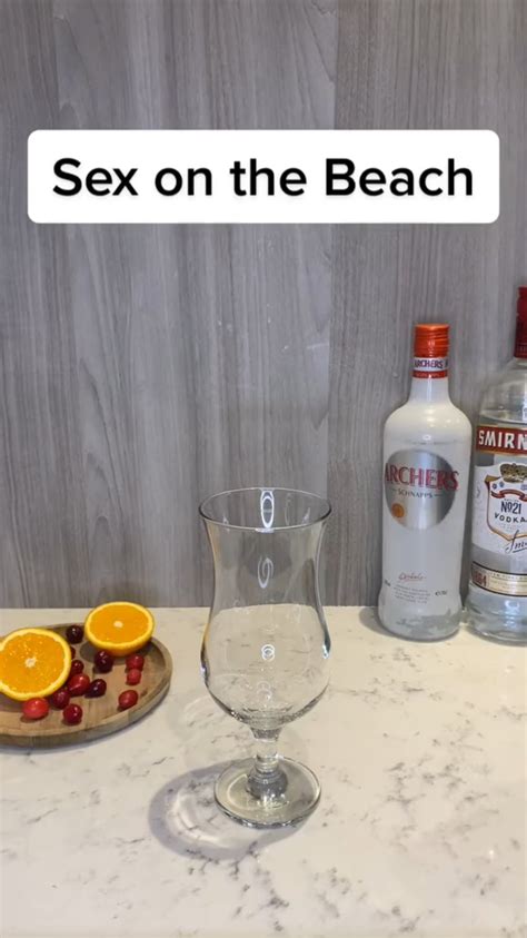 Sex On The Beach Cocktail Recipe Rmealsfortheday