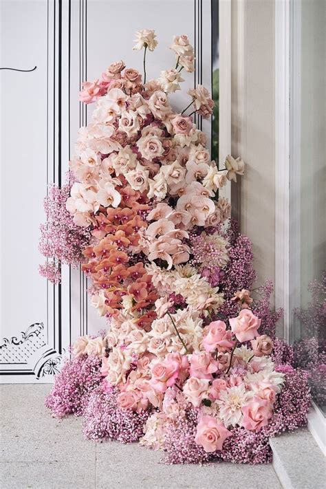 This Couple S Floral Arch Stole The Show At Their Backyard Micro
