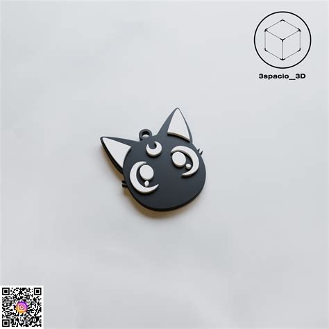 Archivo STL gratis Llavero de Luna Sailor MoonModelo de impresión 3D