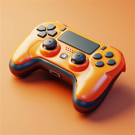 A 3d Gaming Controller Premium Ai Generated Image