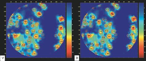 Graphical Output From The Spatial Wavelet Analysis Algorithm A Lidar