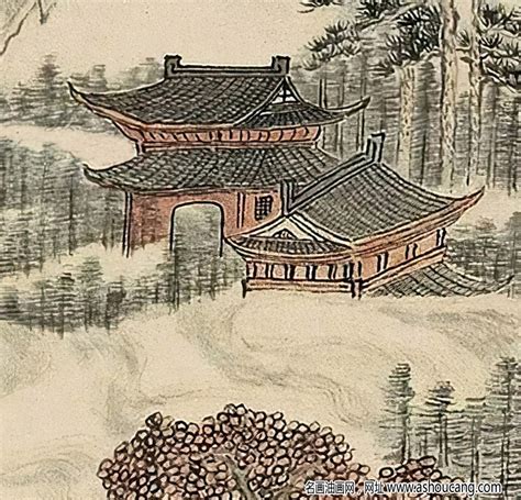 吴历作品 溪山泛舟图 2 高清大图下载 名画油画网
