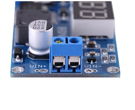 LED Voltmetreli LM A DC DC Ayarlanabilir Voltaj Düşürücü