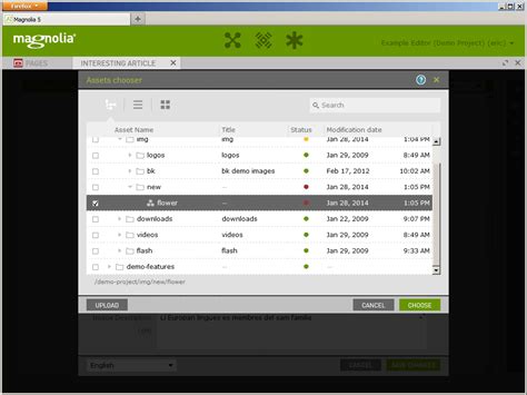 Priocept Magnolia Training A Simple Edit In Magnolia Cms Updated For Magnolia 5