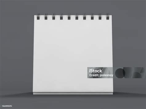 테이블에 빈 책상 달력입니다 Mockup 설계 개념입니다 3d 개념에 대한 스톡 사진 및 기타 이미지 개념 개성 개념