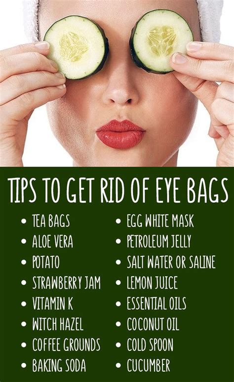 How To Get Rid Of Eye Bags Home Remedies At Miguel Mitchell Blog