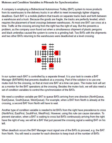 Mutexes And Condition Variables In Pthreads For