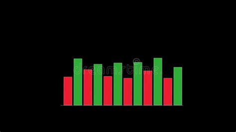 Infographic Data Report Bar Graph And Line Graph Chart Animated Grow