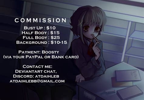 Commission Open By Effilhda On Deviantart