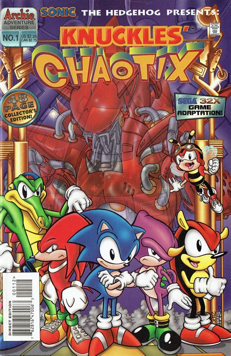 Archie Knuckles Chaotix Sonic News Network Fandom Powered By Wikia