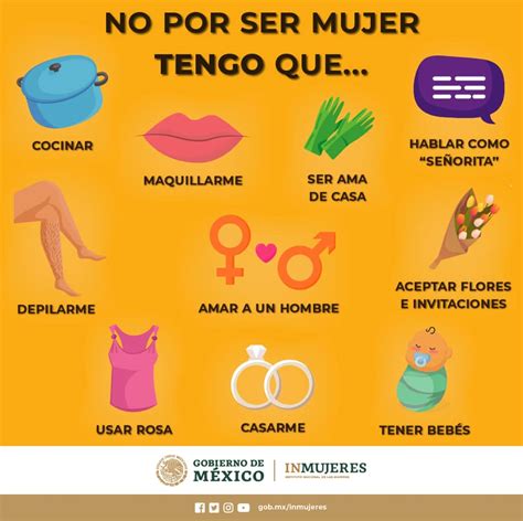 Los Estereotipos De Género Son Inmujeres México