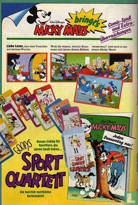 Micky Maus 18 18 1986 Mickey Mouse Lastdodo