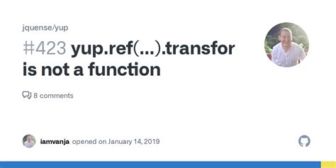 Yupreftransform Is Not A Function · Issue 423 · Jquenseyup